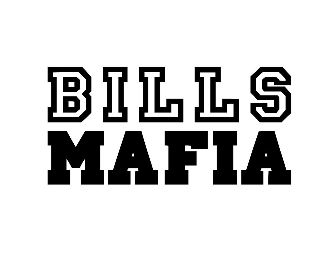 Buffalo Bills Mafia Logo Vinyl Decal, Car Decal, Car Sticker, Laptop ...
