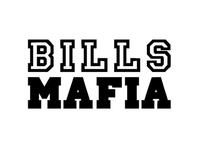 Buffalo Bills Mafia Logo Vinyl Decal Car Decal Car Sticker - Etsy