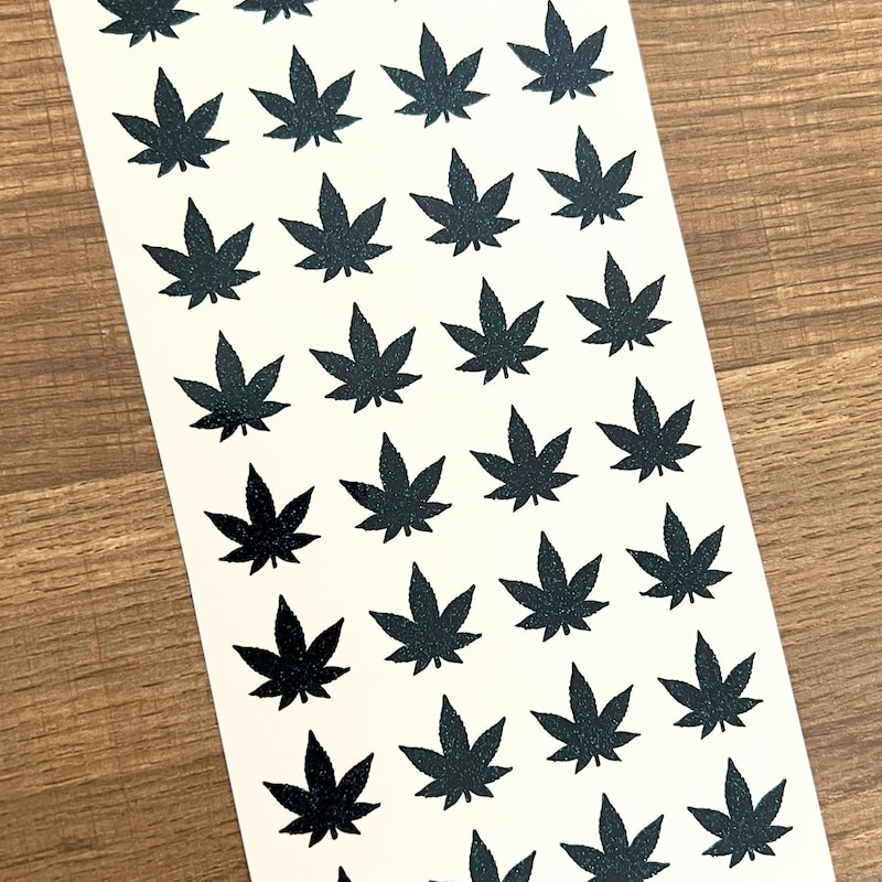 Pot Leaf Stickers - Etsy