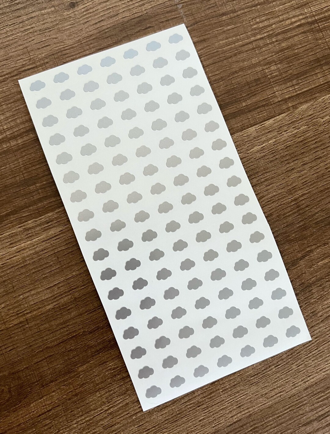 1/4 Inch Cloud Sticker Sheet 6mm | Small Clouds Stickers | Tiny Cloud ...