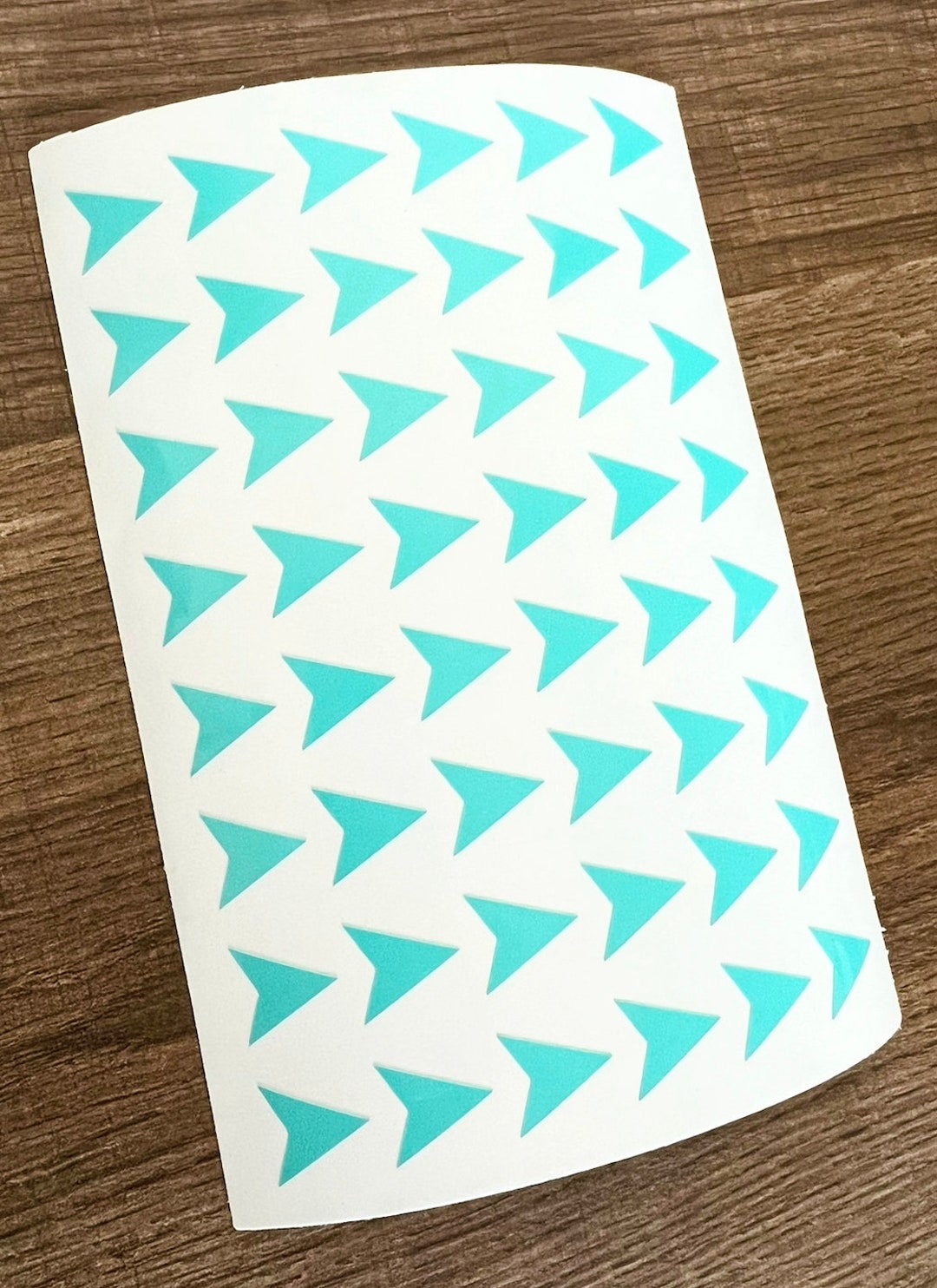 1/2 Inch Mini Arrow Sticker Sheet 13mm Small Arrow Stickers - Etsy