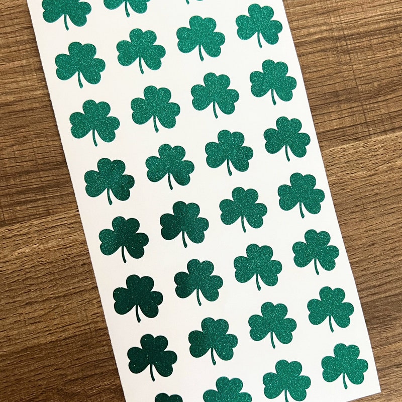 Shamrock Stickers - Etsy