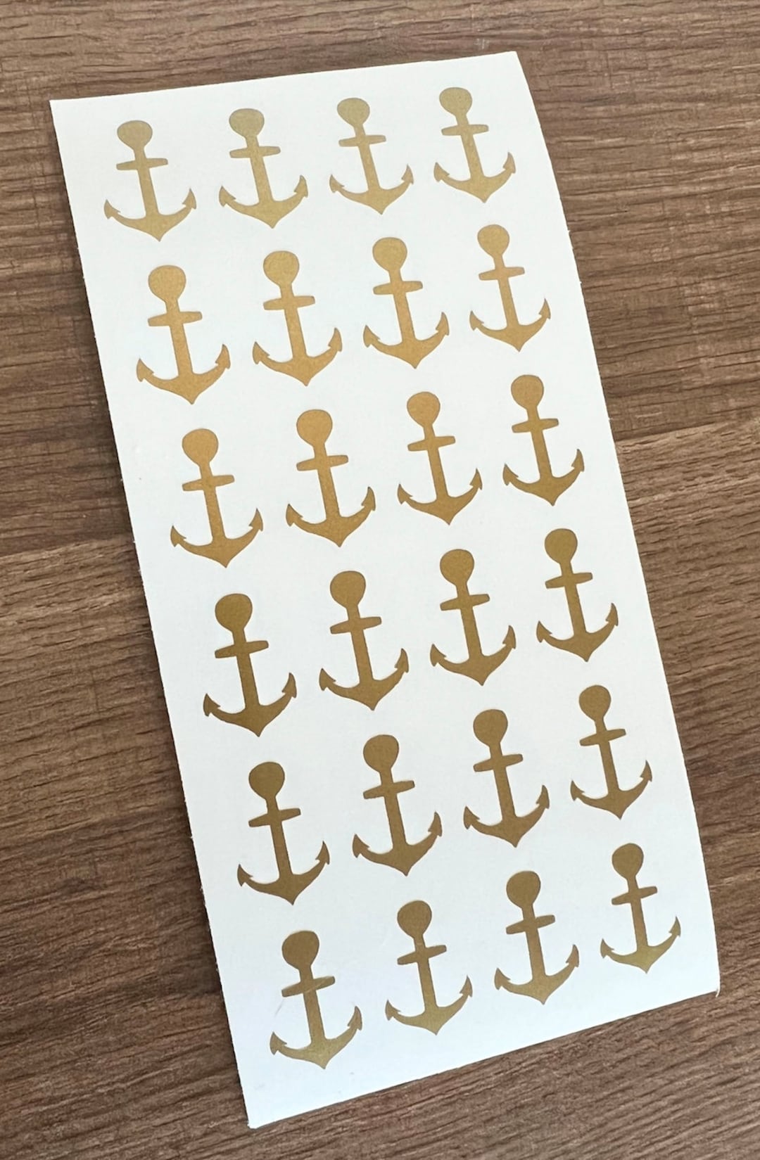 1 Inch Mini Anchor Sticker Sheet 25mm | Small Anchor Stickers | Tiny ...