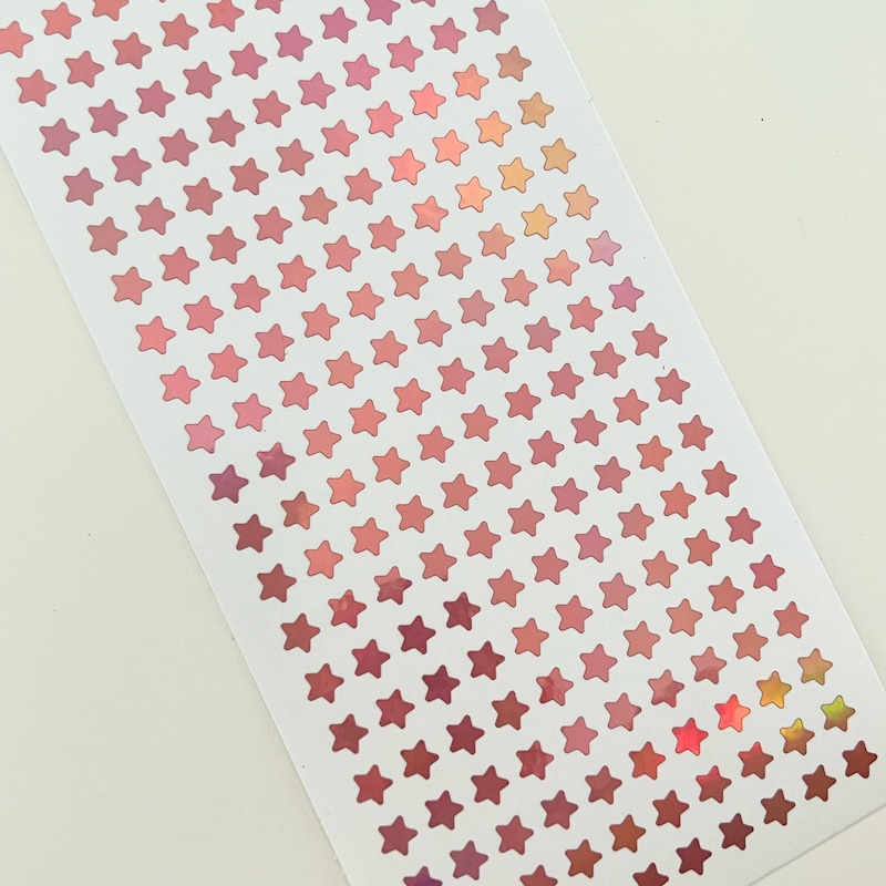Black Star Stickers Mini - Etsy