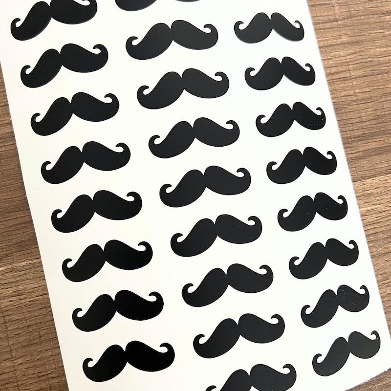 Mustache Decal - Etsy