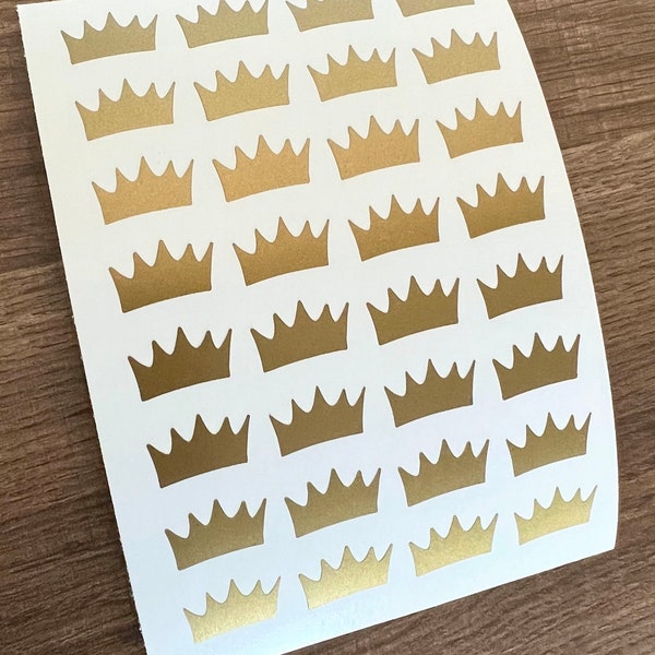 Crown Stickers - Etsy