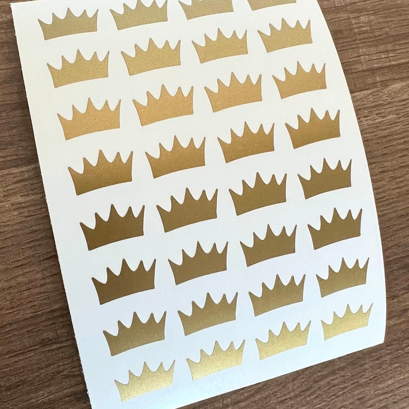 Crown Sticker - Etsy