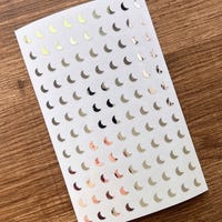 Moon Vinyl Sticker, 2 Inches Unique Moon Decal, Laptop Sticker - Etsy