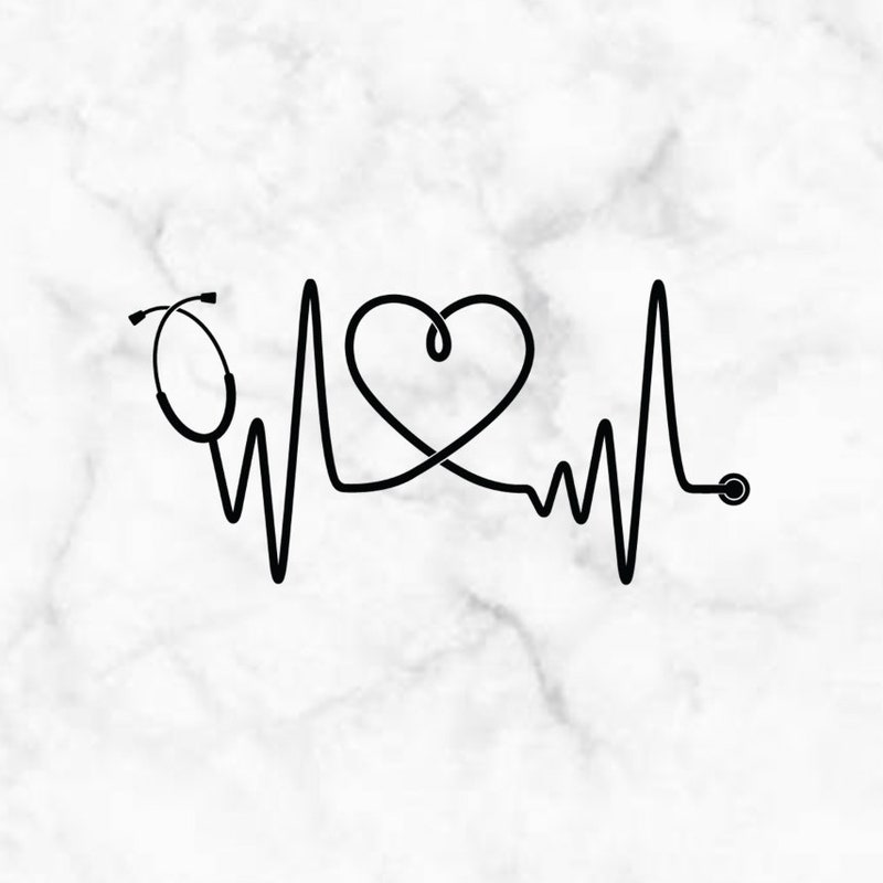 Ekg Stickers - Etsy