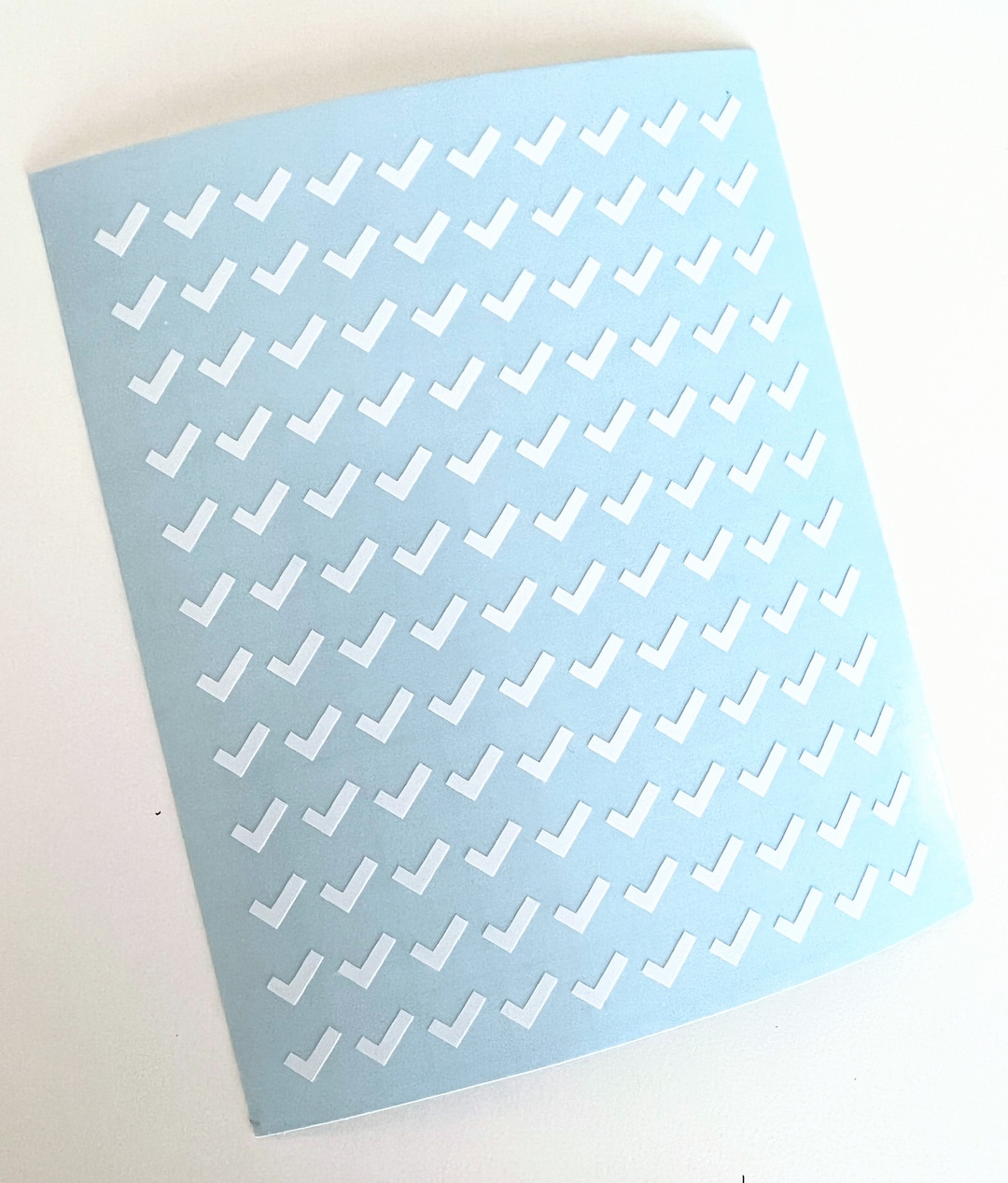 1/4 Inch Mini Check Mark Sticker Sheet 6mm | Small Stickers | Tiny ...