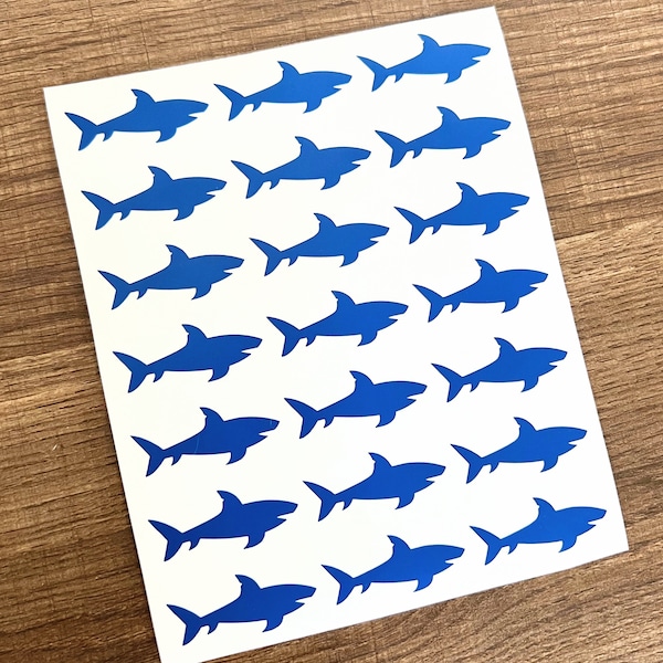 Shark Stickers - Etsy
