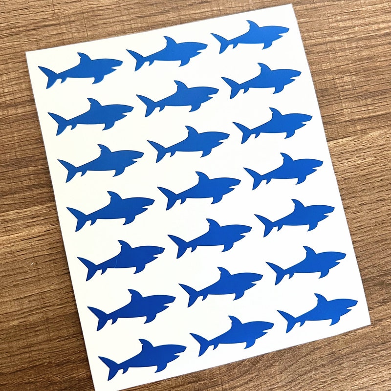 Shark Stickers - Etsy