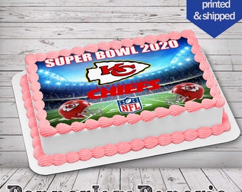 Chiefs Cake Topper | Etsy