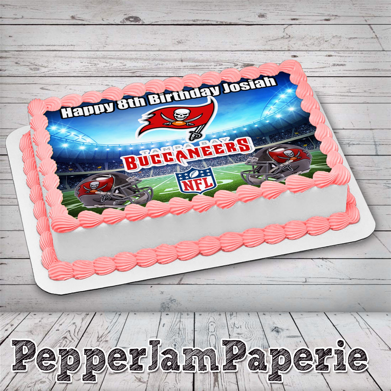 Tampa Bay Buccaneers Football Edible Image Icing Frosting Sheet #51 ...