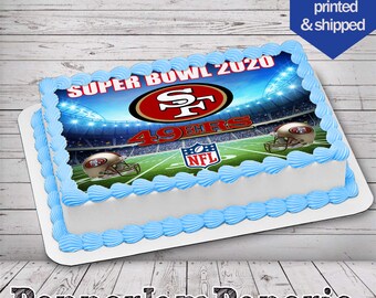 49ers Birthday Cake Topper | Etsy