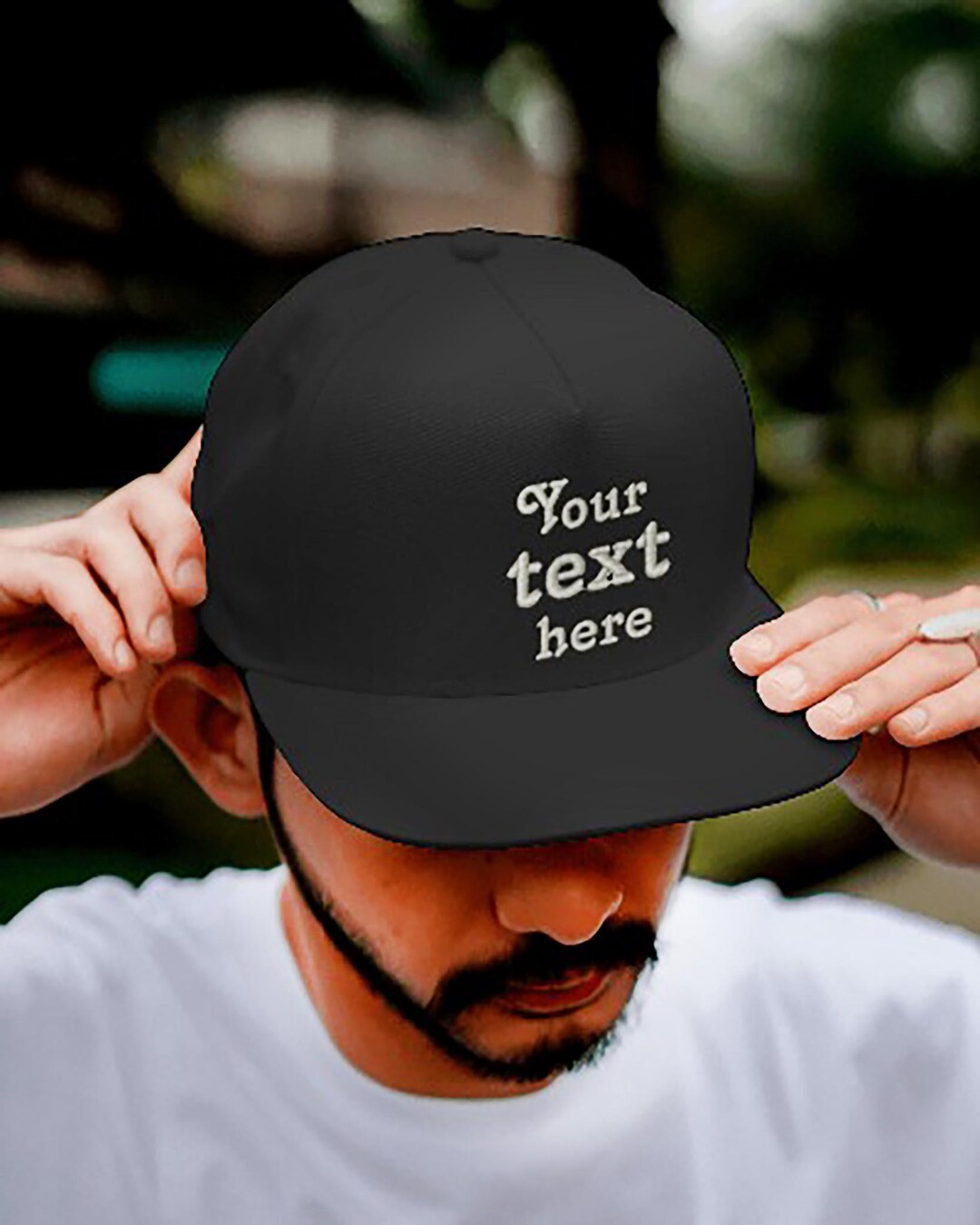 Personalized Embroidered Snapback Hat: Custom Family Name Gift - Etsy
