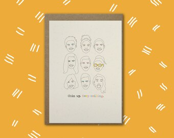 Keep Smiling Card - Etsy