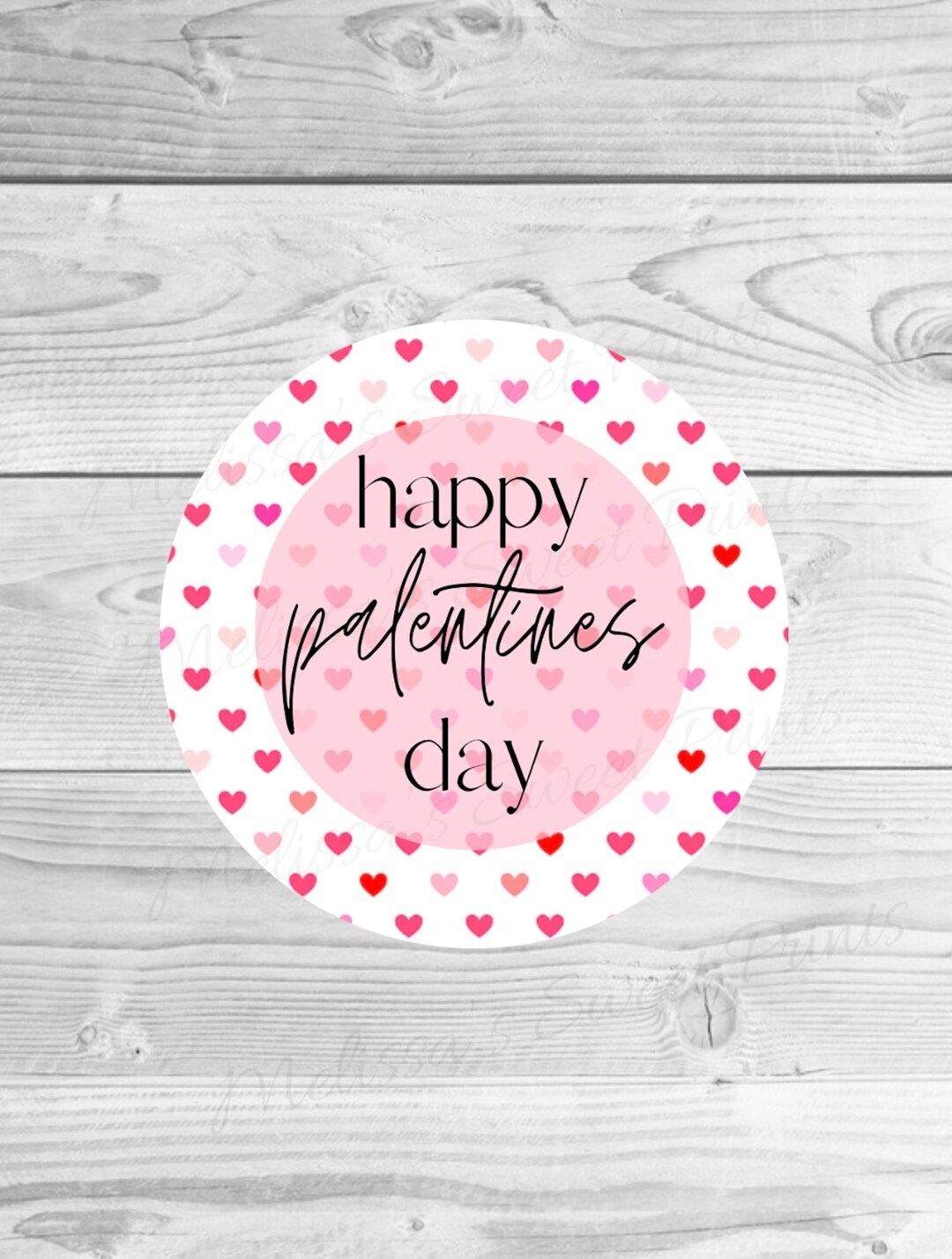 Printable Valentine's Day Cookie Tag - Happy Valentine's Day Cookie Tag ...