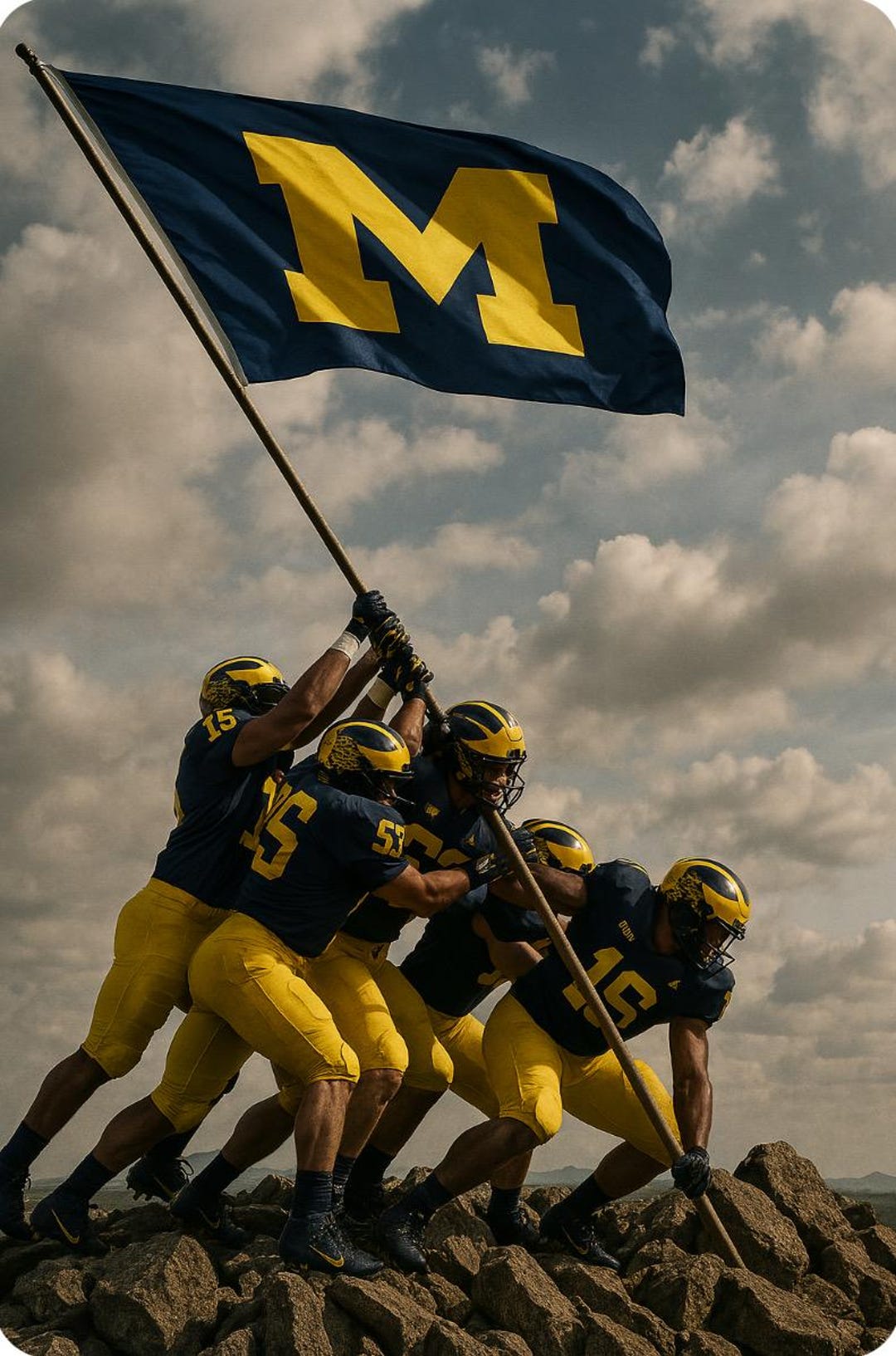 University of Michigan Background - Etsy