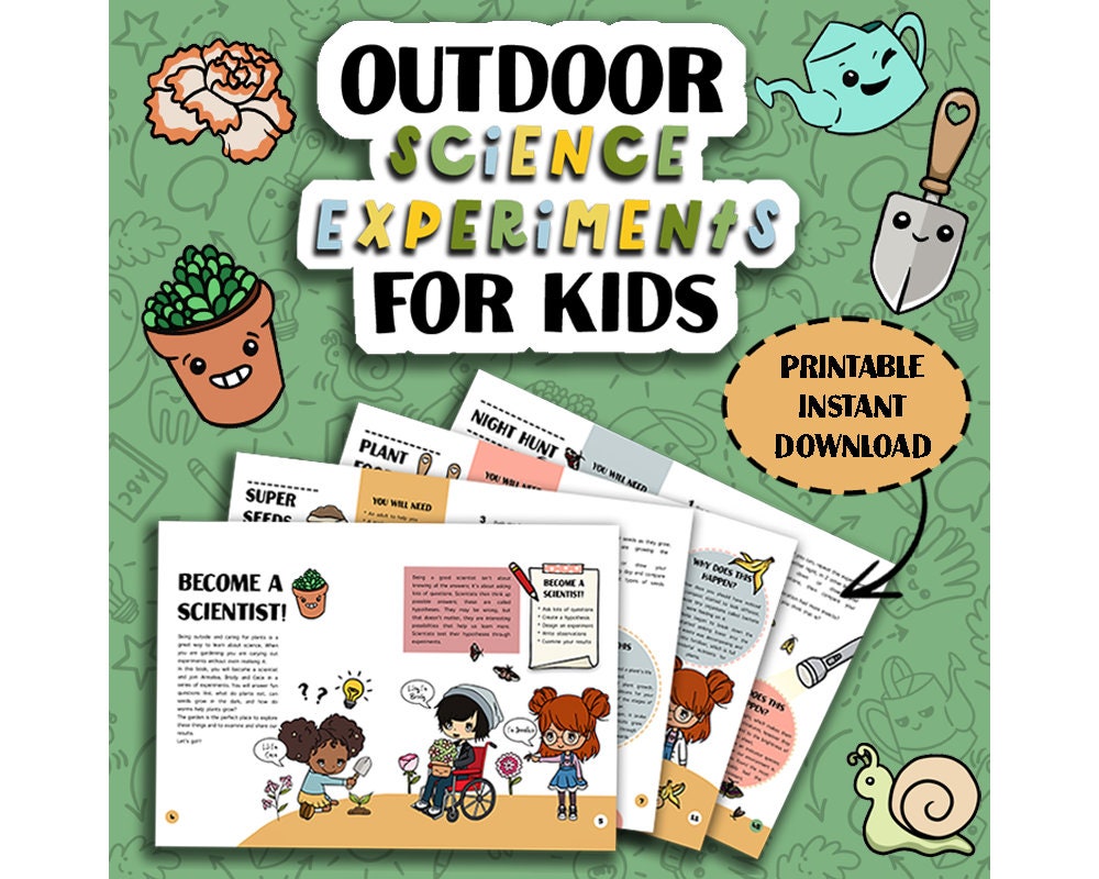 Outdoor Science Experiments for Kids: Fun Experiments Kids Can Do in ...