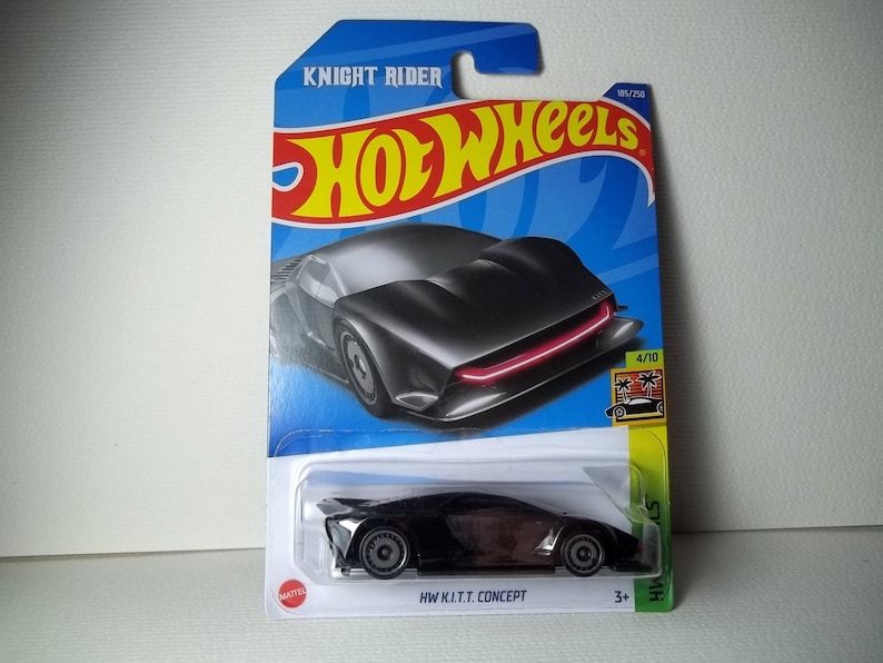 Hot Wheels Kitt Knight Rider Screen Time Plus HW Kitt Concept Car - Etsy