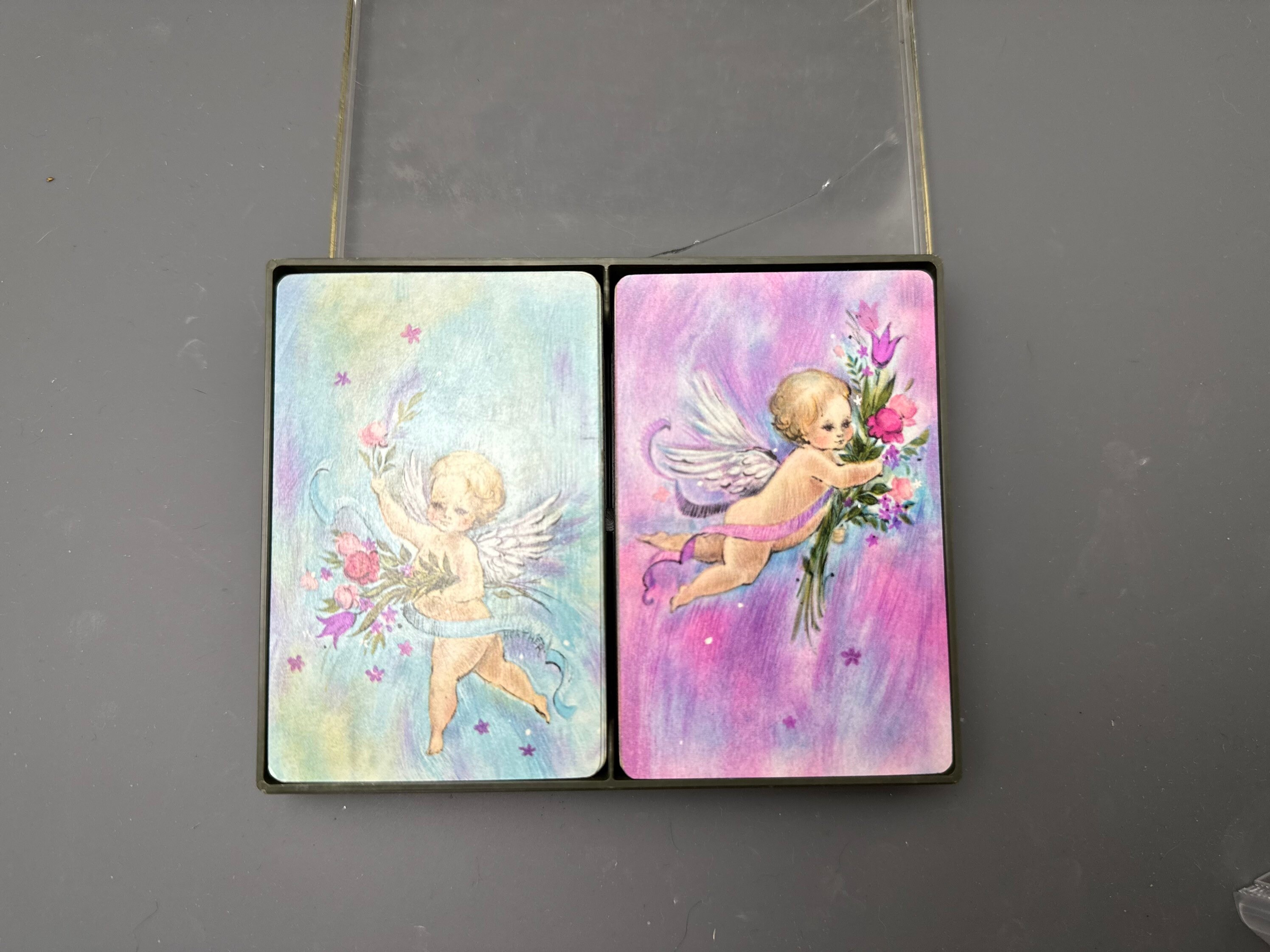 Vintage Playing Cards / Vintage Hallmark Angelic Angel Playing - Etsy