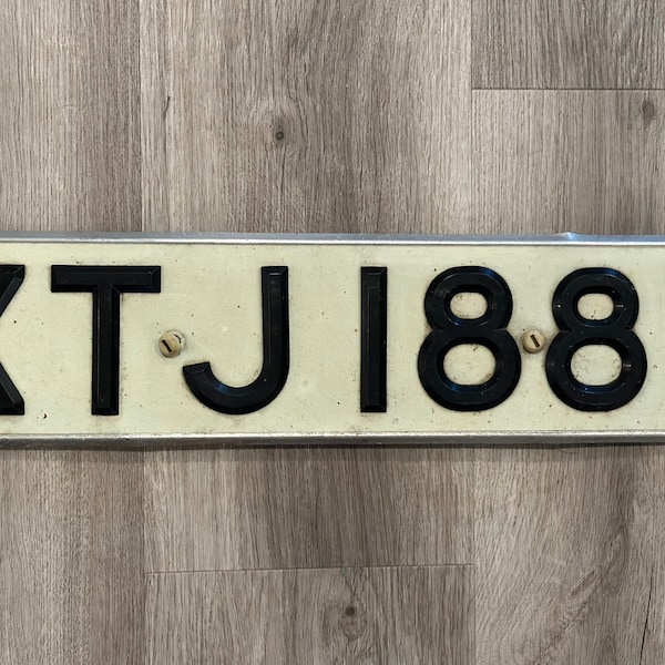 European License Plate - Etsy