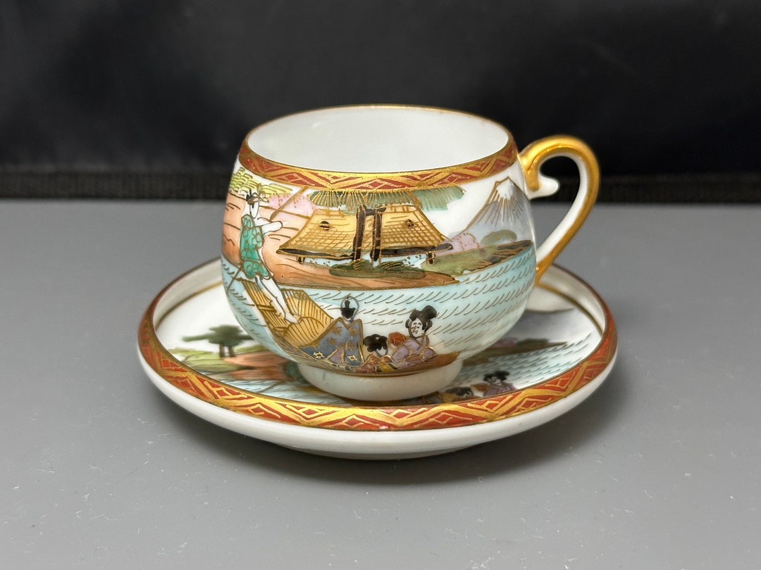 Vintage Teacup and Saucer. - Etsy