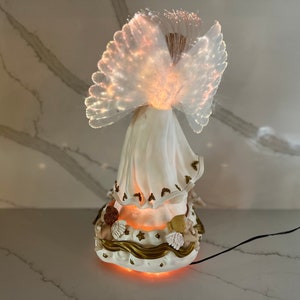 Musical Fiber Optic Angel / Musical Fiber Optic Angel With Revolving ...