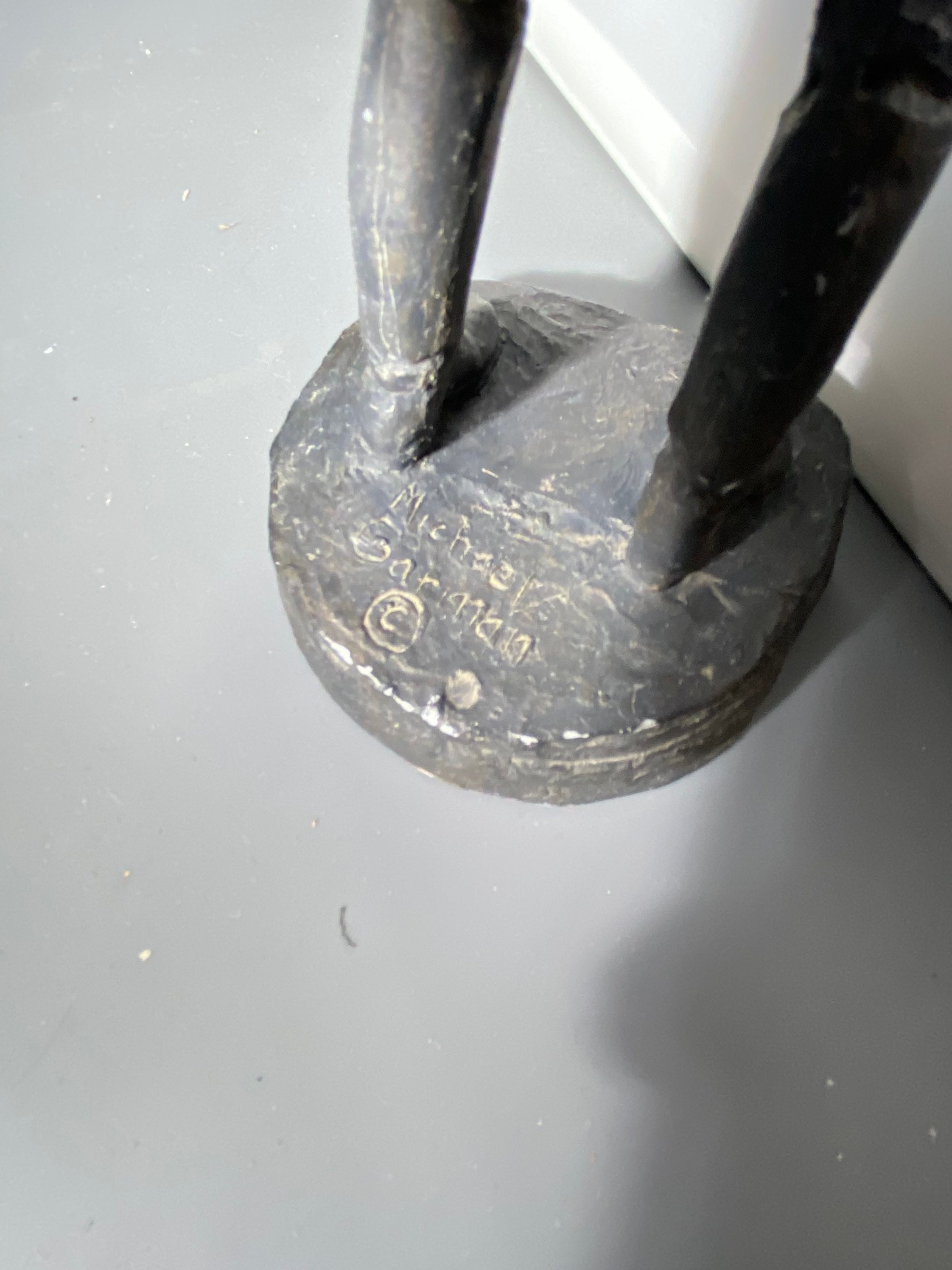 Vintage Michael Garman early Flying Man Figurine / Retired - Etsy