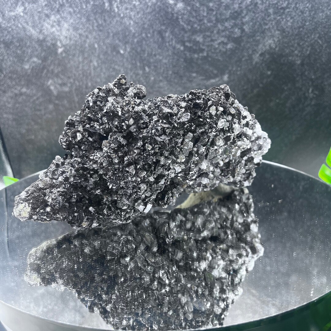 Aurora Calcite on Black Matrix - Etsy