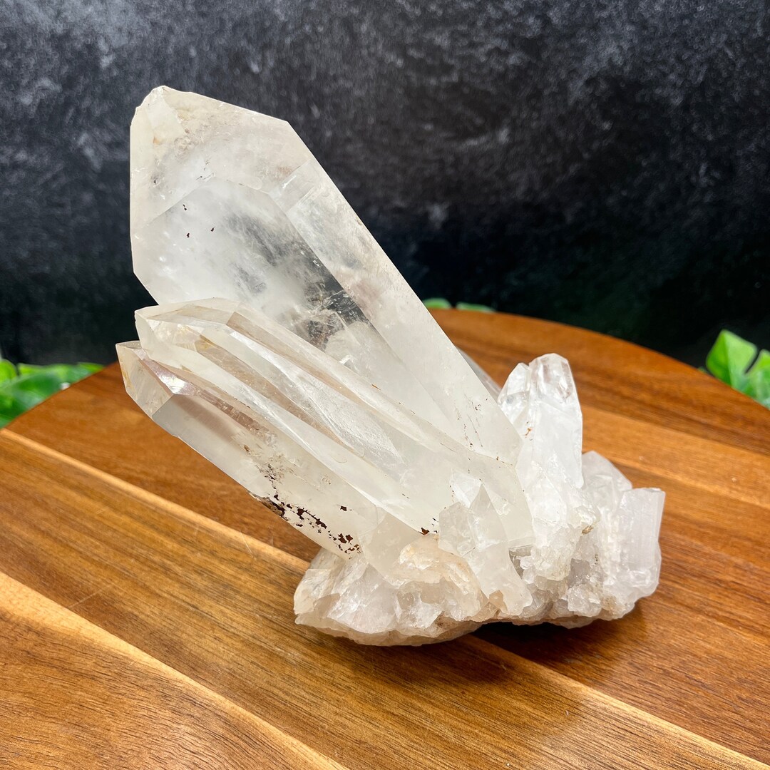 Clear Quartz Point Cluster - Etsy