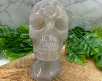 Blue Rose Skull - Etsy