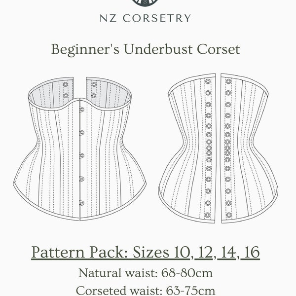 Underbust Corset - Etsy