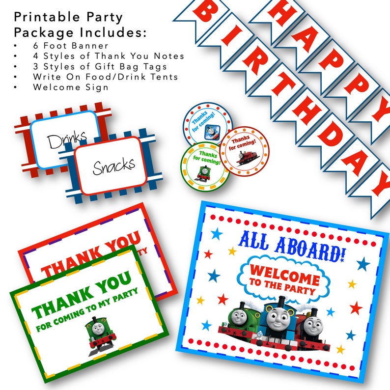 Personalized Train Invitation Digital Download | Etsy Australia