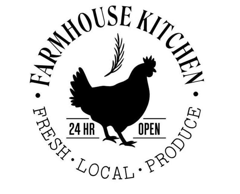 Farmhouse Kitchen Digital File - Etsy