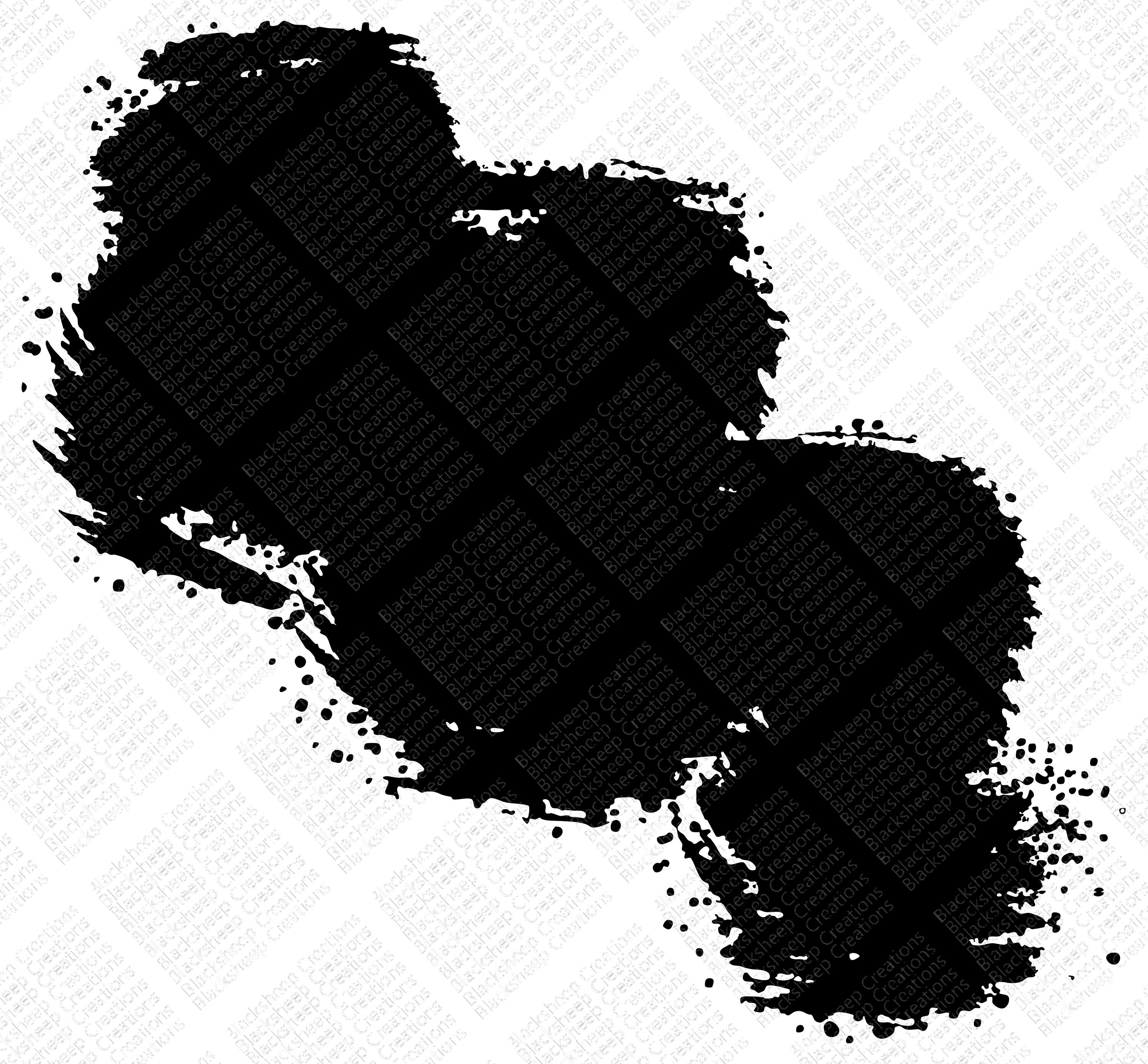 Paint Splatter Svg 1-5 - Etsy