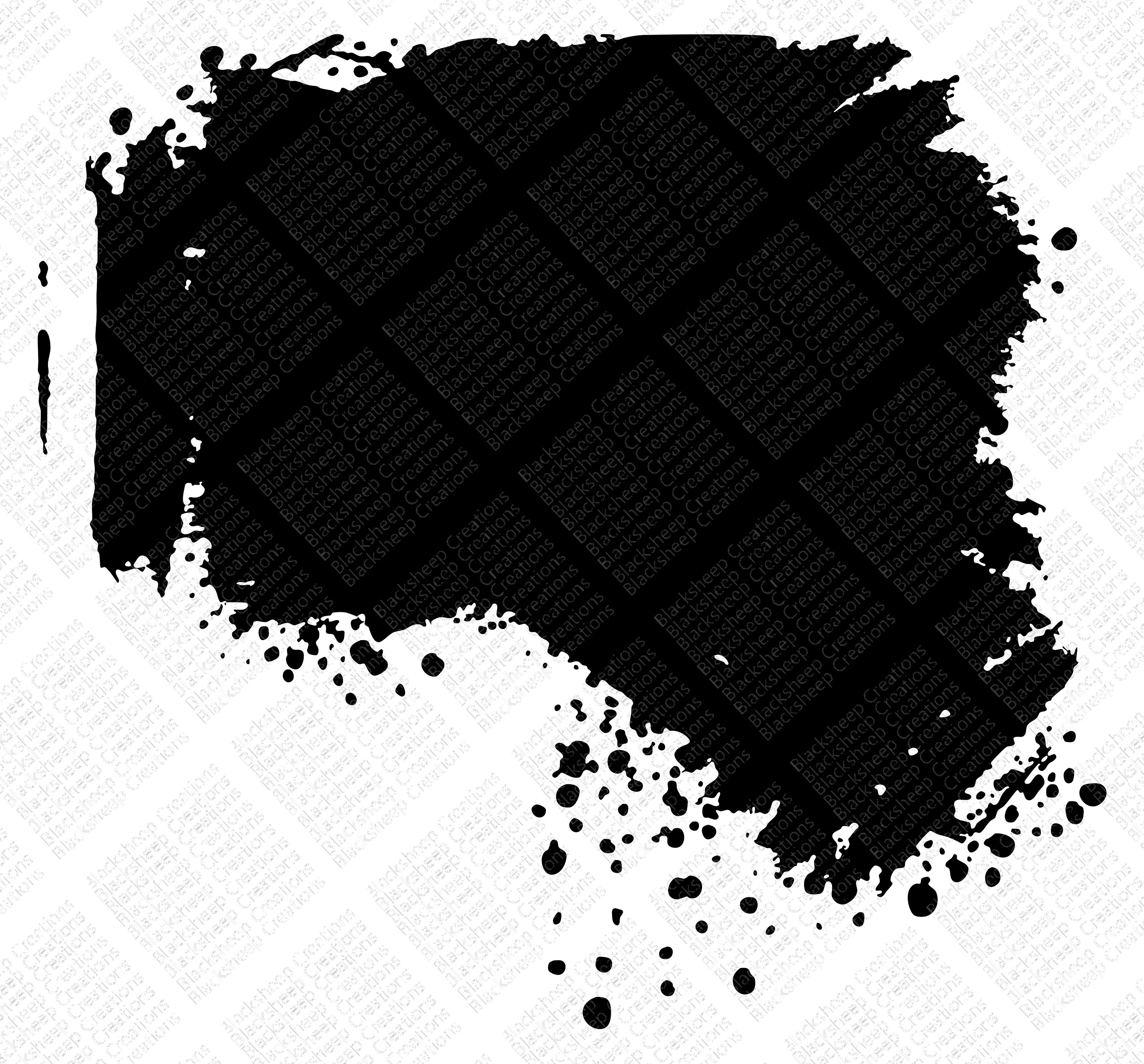 Paint Splatter Svg 1-5 - Etsy