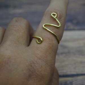 Adjustable Wire-wrapped Rings - Etsy