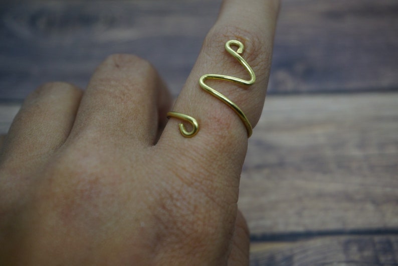 Adjustable Wire-wrapped Rings | Etsy