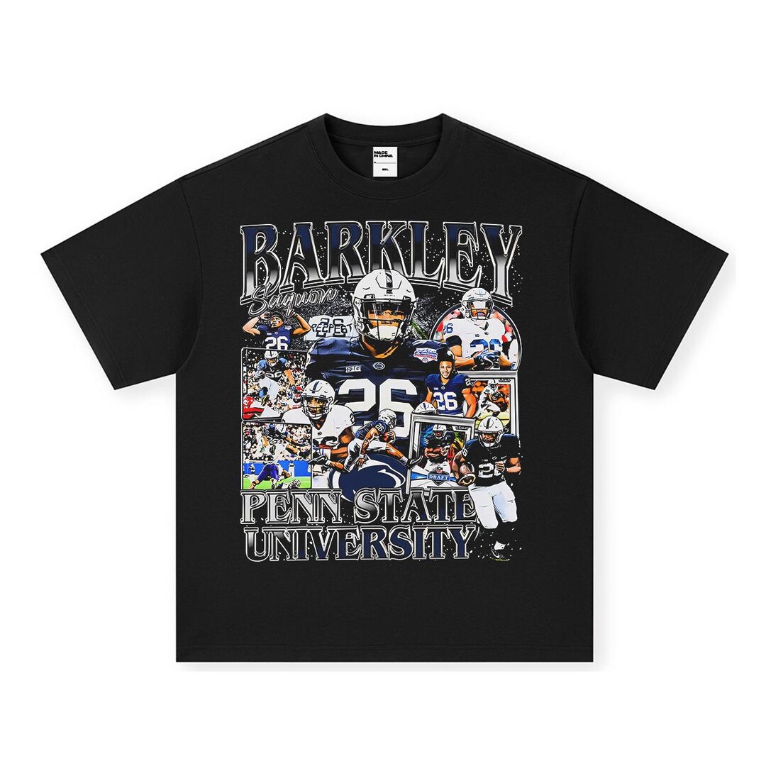 Classic Saquon Barkley College Tee - Etsy