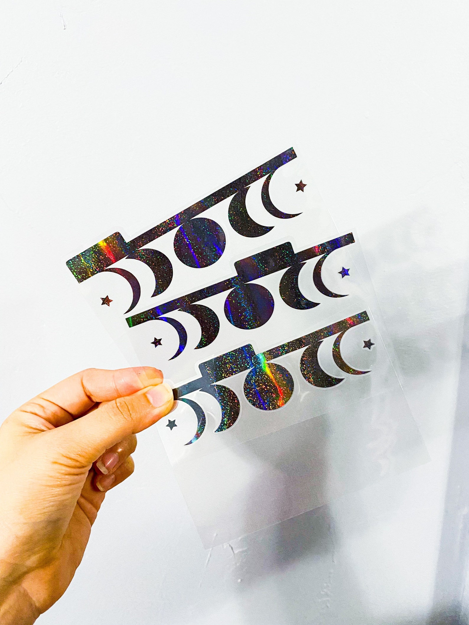 Moonlight Planner Divider Set Premade Moon and Stars - Etsy