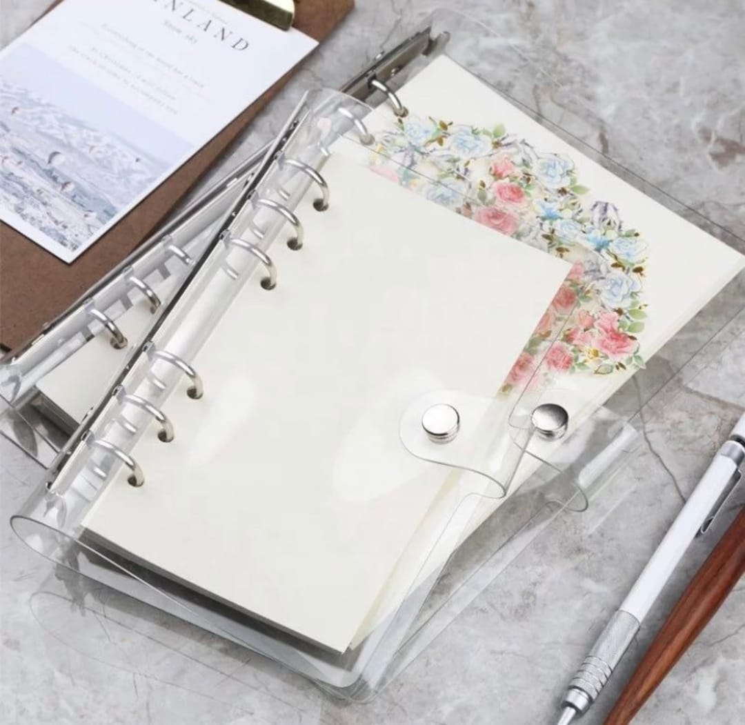 Minimal Clear Planner - A5, Personal, Pocket Planner - Pvc - Etsy
