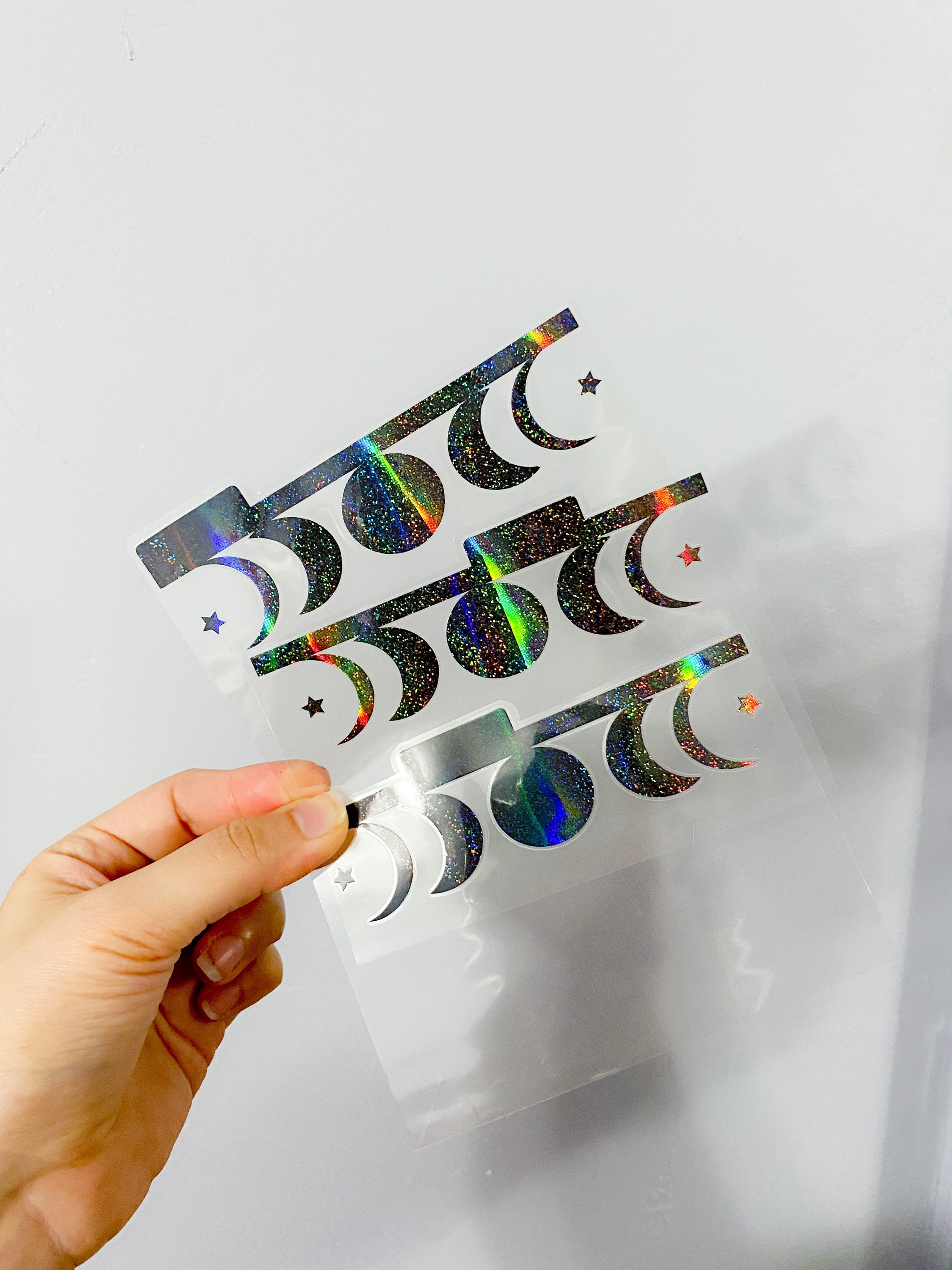 Moonlight Planner Divider Set Premade Moon and Stars - Etsy