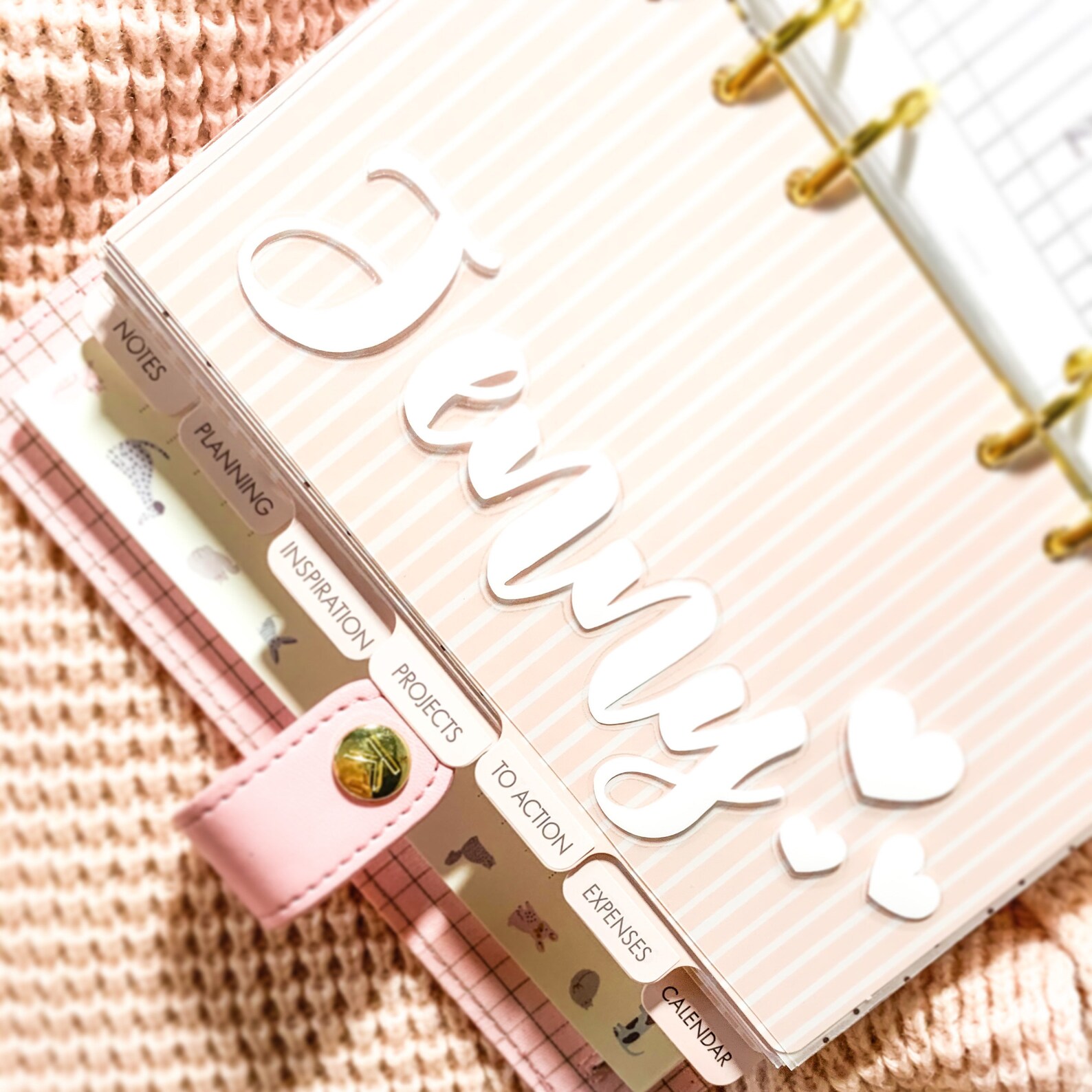 Single Planner Divider Single Dashboard Clear Divider - Etsy Canada