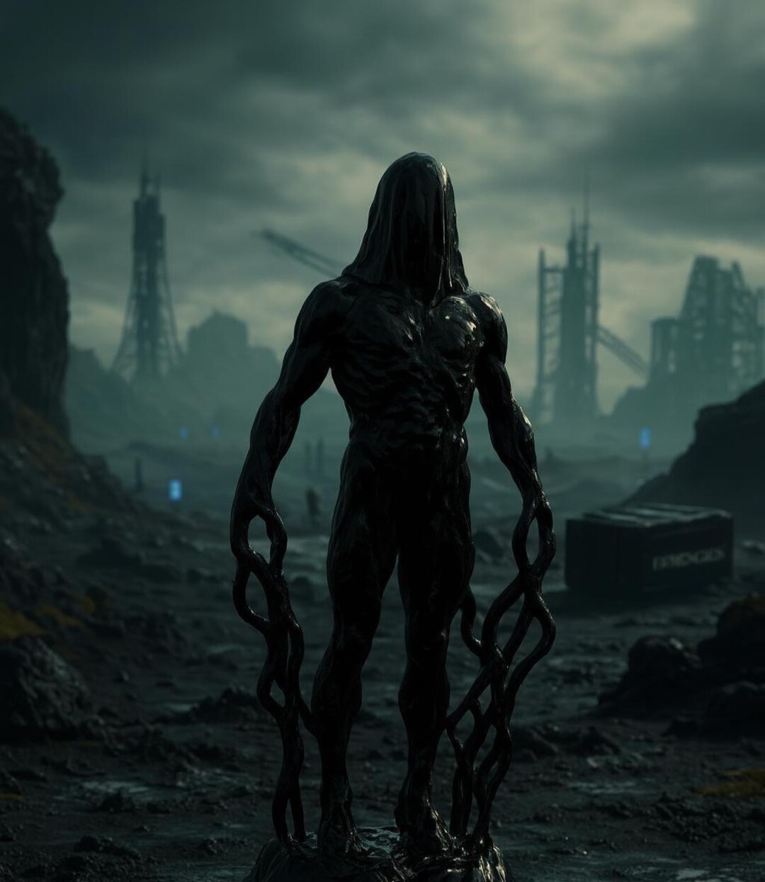 BT Figure – Death Stranding Inspired 3D Printed Stranded Entity – 20cm ...