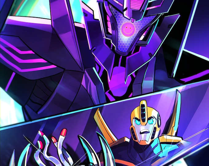 Tfcon Chicago Holo Soundwave Print - Etsy
