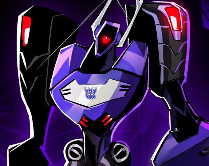 Tfcon LA 2025 TFA Shockwave Print - Etsy