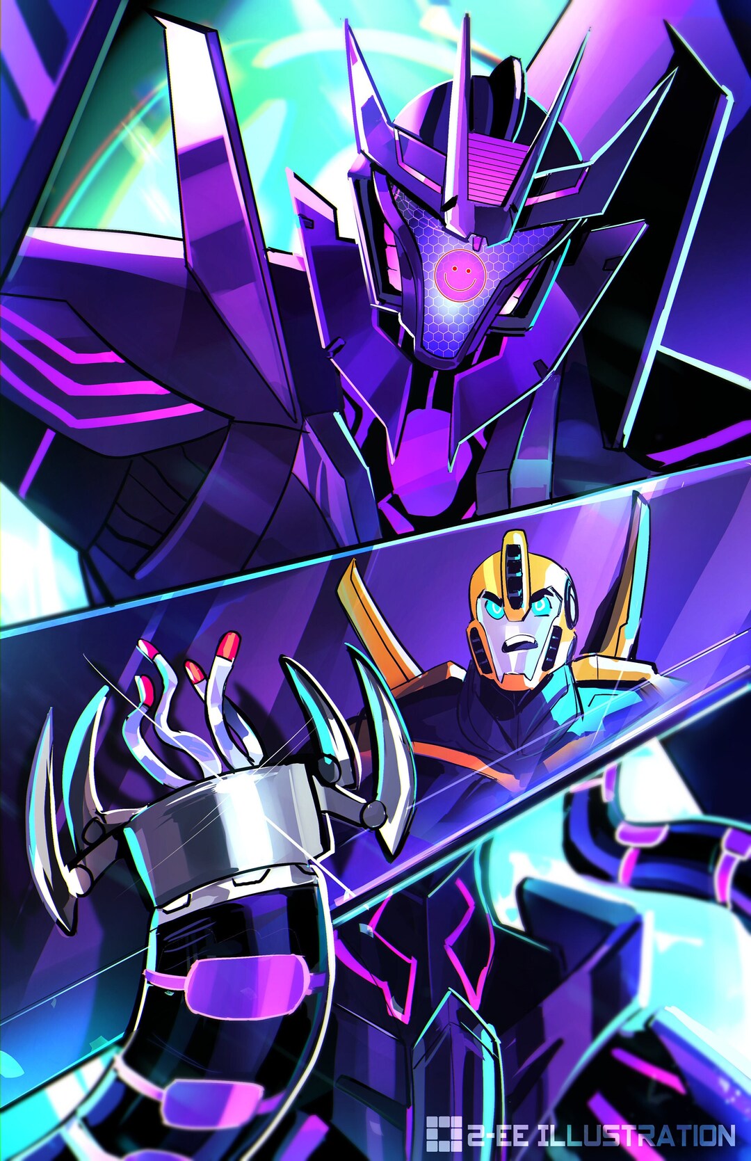 Tfcon Chicago Holo Soundwave Print - Etsy