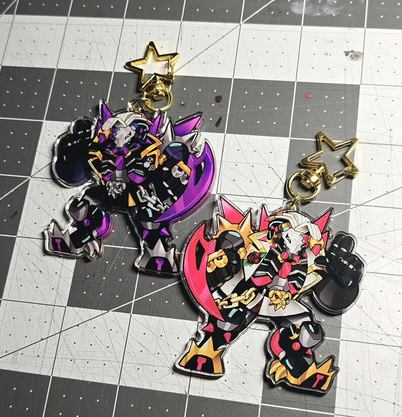 Overwatch 2 Omnic Hazard Double Sided Keychain - Etsy